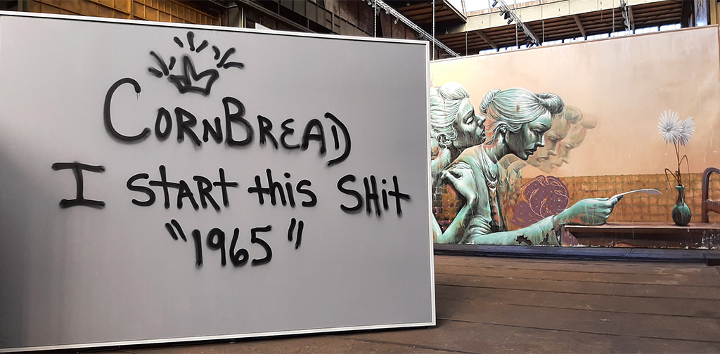 Women in street art in STRAAT Amsterdam - Wilma Takes a Break