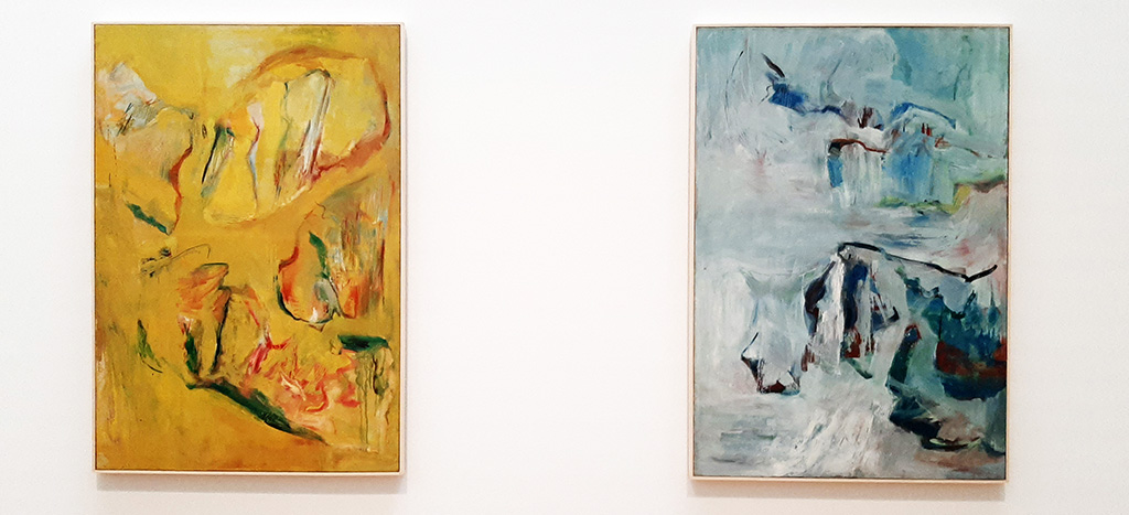 Shirley Jaffe, vorm als experiment in Bazel - Wilma Takes a Break