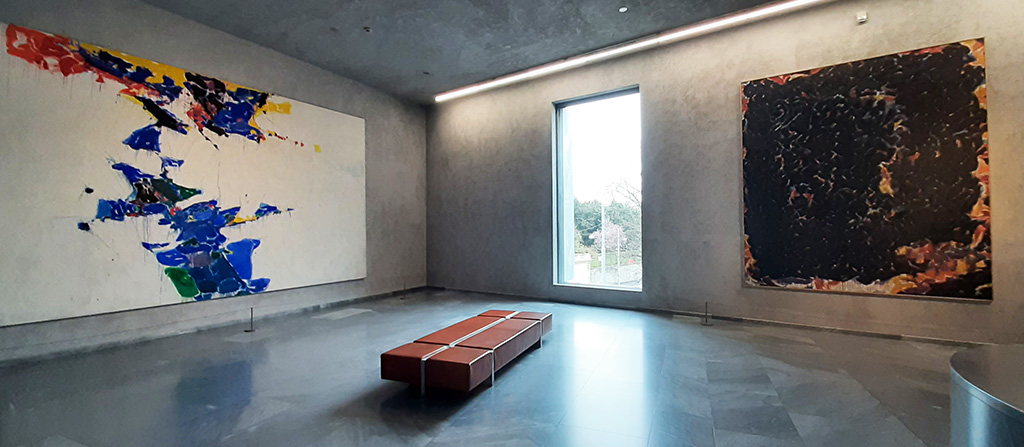 Shirley Jaffe, vorm als experiment in Bazel - Wilma Takes a Break